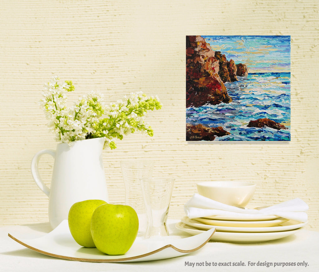 Infatuated 12"x12" – Jill Saur Fine Art